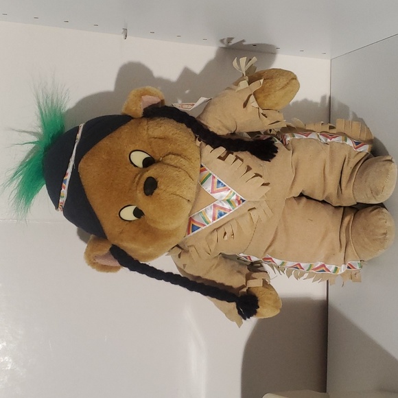 Goffa | Toys | Goffa Native American Collectible Teddy Bear Doll 2 ...